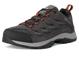 Columbia Crestwood Waterproof Low Top Athletic Shoes - Gray