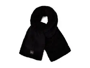 UGG Sherpa Oversized Scarf Scarves - Black