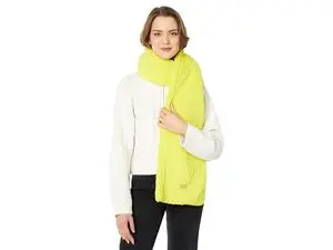 UGG Sherpa Oversized Scarf Scarves Black Yellow