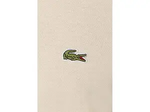 Lacoste Short Sleeve Slim Fit Pique Polo Short Sleeve Pullover Light - Beige