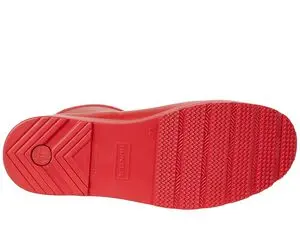 Hunter Original Play Short Rain Boots With Logo Accent - Red