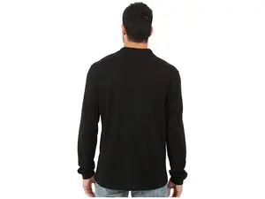 Lacoste Long Sleeve Classic Pique Polo Shirt Long Sleeve Pullover - Black