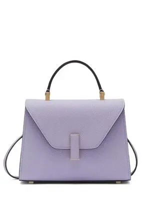 VALEXTRA VALEXTRA Micro Iside Leather Top Handle Bag - Lavander Plv