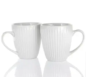 ELAMA 12 Piece 8 Oz. Elle Mug Set