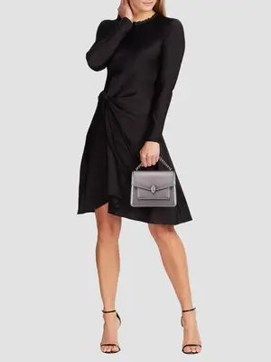 BVLGARI Maxi Serpenti Metallic Leather Chain Top Handle Bag