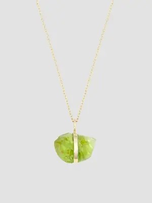 Jia Jia 14k Yellow Gold & Birthstone Pendant Necklace - August