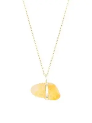 Jia Jia 14k Yellow Gold & Birthstone Pendant Necklace Citrine