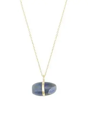 Jia Jia 14k Yellow Gold & Birthstone Pendant Necklace Sapphire