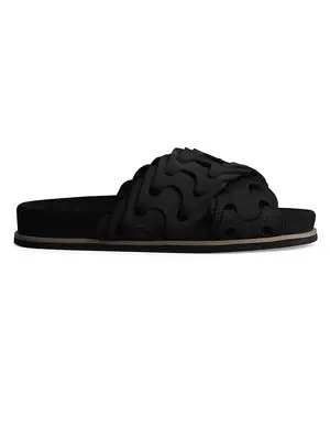 Rag & Bone Women's Bailey Sport Slides - Black  - Black