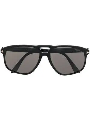 TOM FORD Tinted Double-bridge Sunglasses - Black