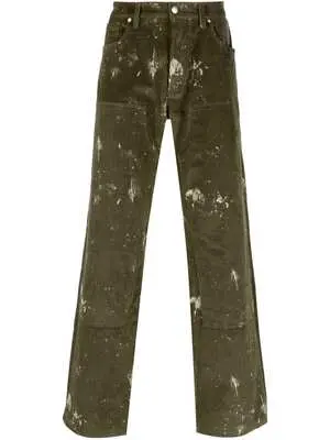 MISBHV Paint-splatter Corduroy Trousers