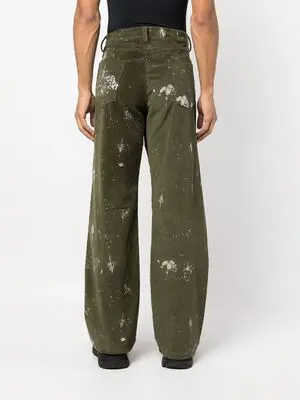 MISBHV Paint-splatter Corduroy Trousers