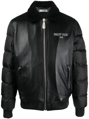 Philipp Plein Leather Jackets For Men