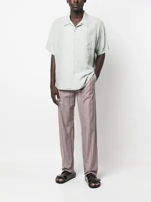 Paul Smith Cotton Striped Trousers