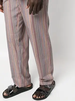 Paul Smith Cotton Striped Trousers
