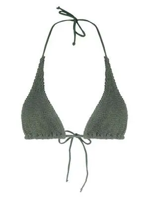 Bond Eye Sofie Triangle Bikini Top - Green