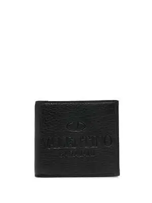 Valentino Garavani Logo-debossed Cardholder - Black