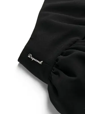 Dsquared2 Logo-plaque One-shoulder Dress