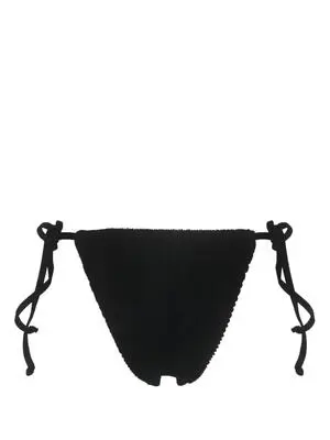 Bond Eye Tie-fastening Seersucker Bikini Bottom