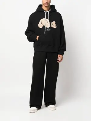 Palm Angels Teddy Bear Print Hoodie