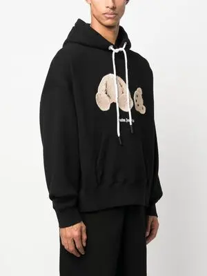 Palm Angels Teddy Bear Print Hoodie