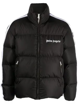 Palm Angels Classic Padded Down Jacket - Black