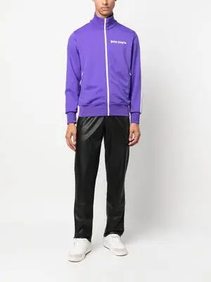 Palm Angels Logo-print Track Jacket - Purple