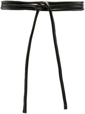 FURLING BY GIANI FURLING BY GIANI Filone Tie-Waist Belt Black