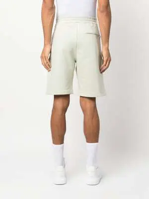 Alexander McQueen Embroidered-logo Bermuda Shorts