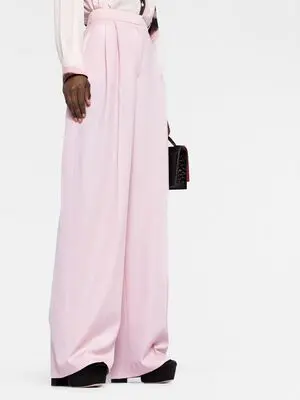 Alexander McQueen Pleated High-waisted Trousers