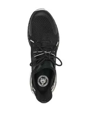 PLEIN SPORT Thunder Force Lace-up Sneakers - Black