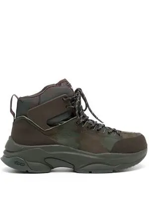 UNDERCOVERISM Camouflage-print Lace-up Boots