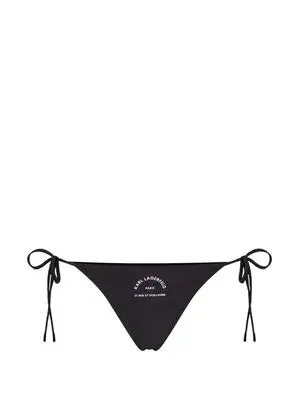 Karl Lagerfeld Side Tie Swimsuits