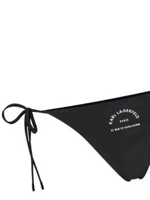 Karl Lagerfeld Rue St-guillaume Bikini Bottoms - Black