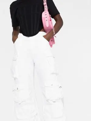 Attico Cotton Cargo Trousers