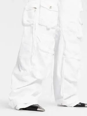 Attico Cotton Cargo Trousers