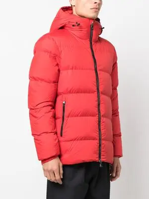 J. Lindeberg Barrel Padded Jacket - Red