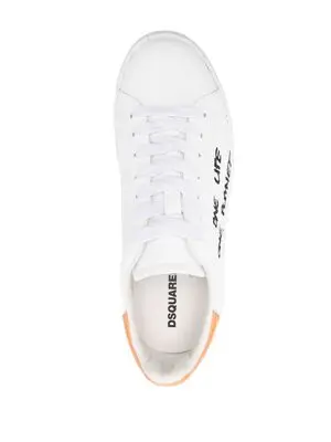 Dsquared2 Slogan-print Low-top Sneakers