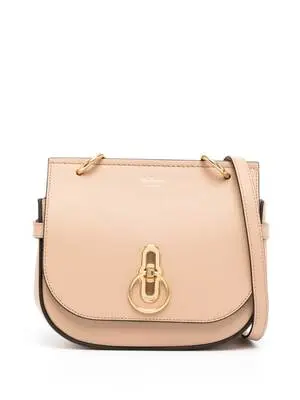 Mulberry Small Amberley Leather Satchel Bag Brown