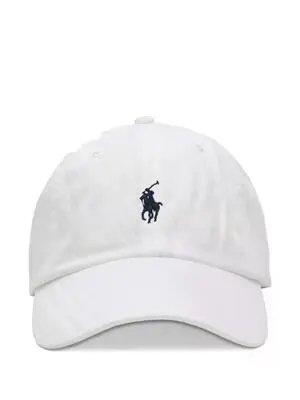 Polo Ralph Lauren Embroidered Logo Cap - White