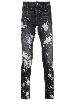 Dsquared2 Paint-splatter Jeans