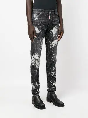Dsquared2 Paint-splatter Jeans