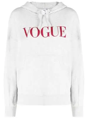 PUMA Cotton Long Sleeve Hoodie - Grey