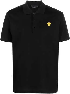Versace Medusa Embroidered Polo Shirt