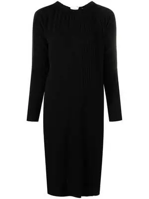 Fabiana Filippi Round-neck Dress - Black