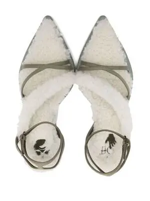 Off-White Allen Shearling Sandals