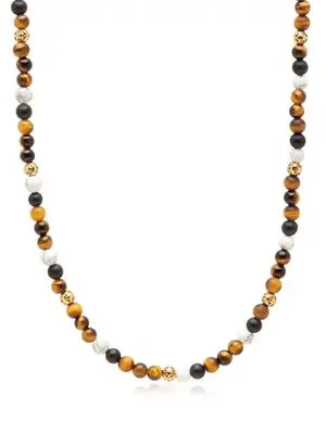 NIALAYA JEWELRY Nialaya Jewelry Beaded Gemstone Necklace Multicolour