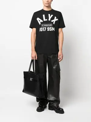 1017 Alyx 9sm Techno Logo-print T-shirt