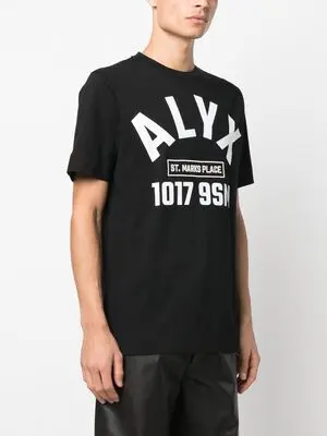 1017 Alyx 9sm Techno Logo-print T-shirt