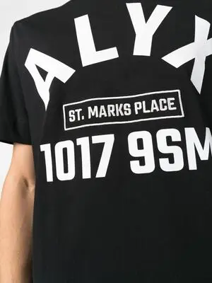 1017 Alyx 9sm Techno Logo-print T-shirt